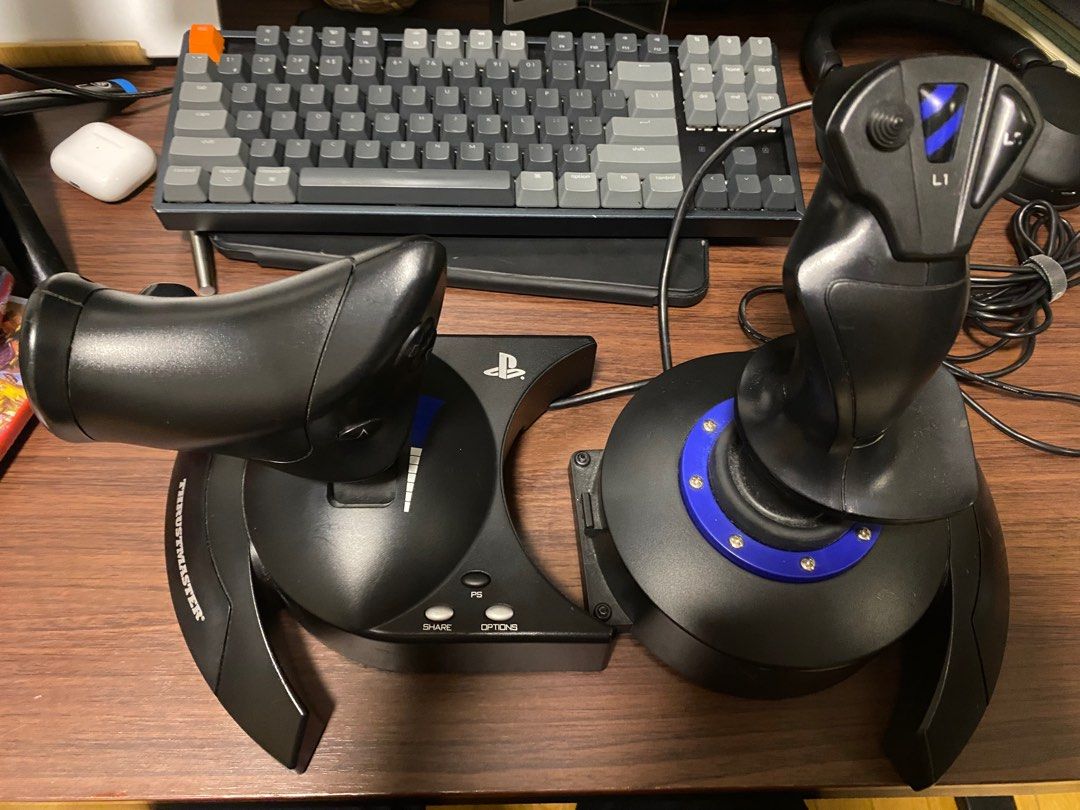Thrustmaster T.Flight HOTAS 4 for PS4 and PC, Video Gaming, Gaming ...