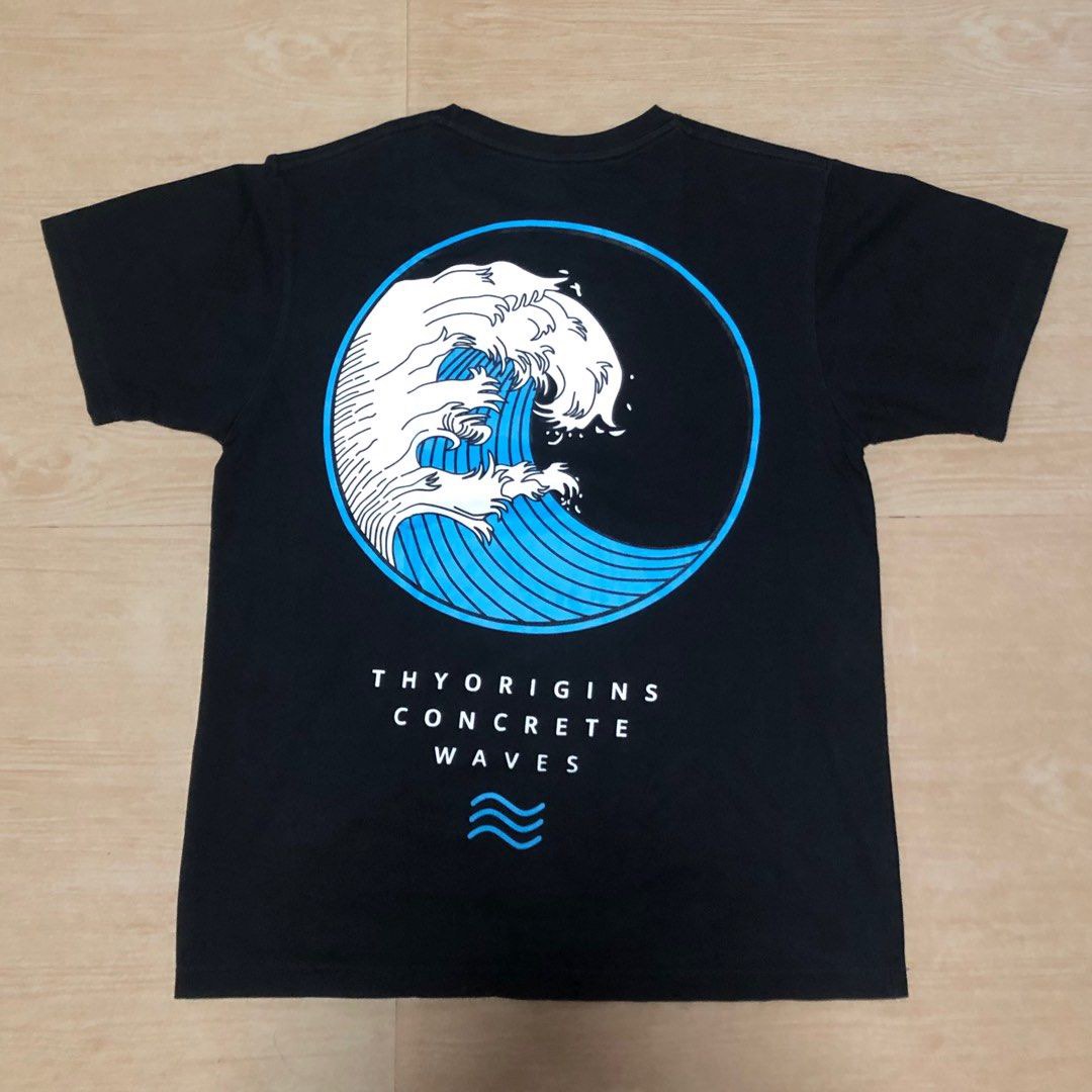 Thy Origins Concrete Wave Shirt on Carousell