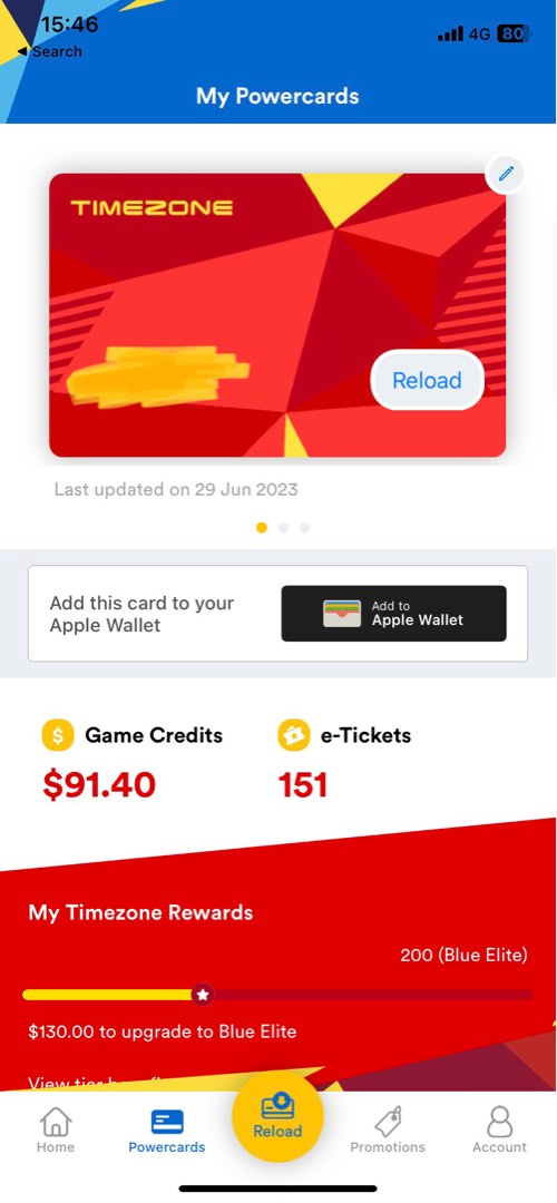 Timezone card $90 credit, Tickets & Vouchers, Store Credits on Carousell