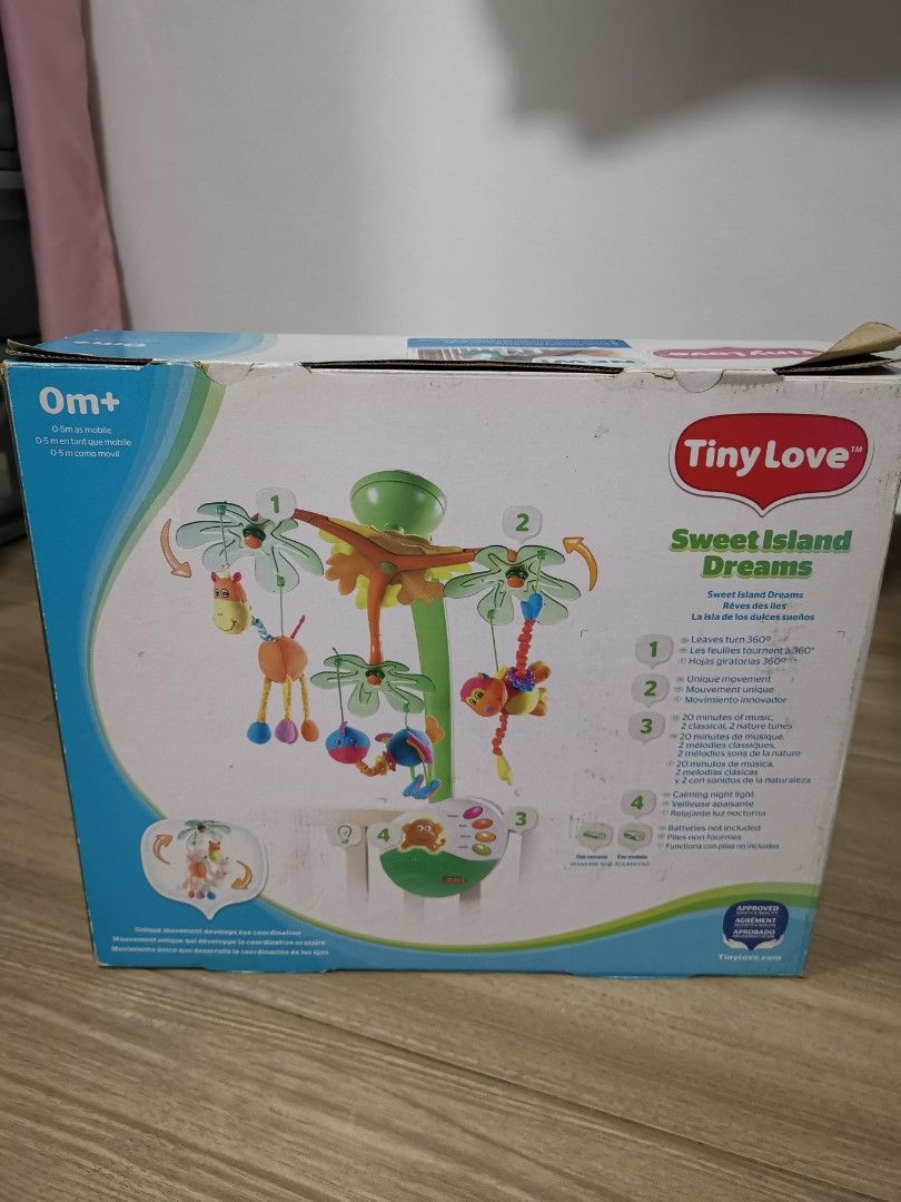 Tiny love cot mobile, Babies & Kids, Infant Playtime on Carousell