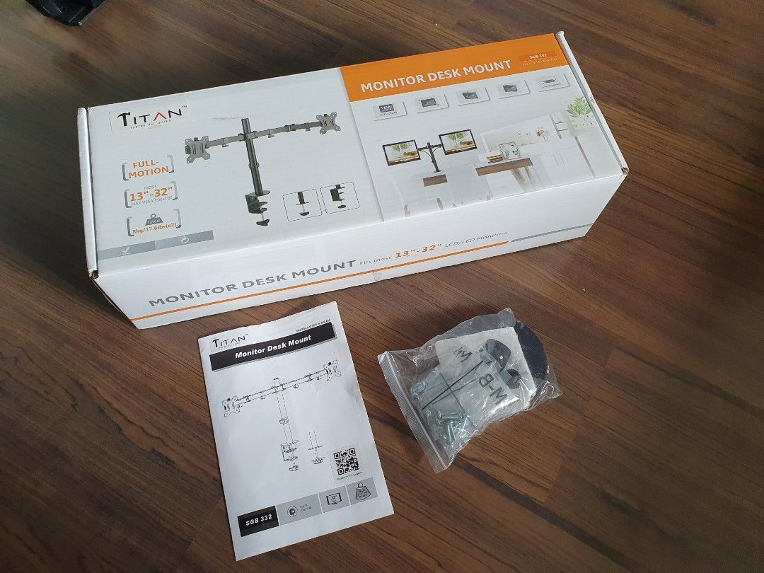 Titan Dual Monitor Stand, Computers & Tech, Parts & Accessories, Other ...