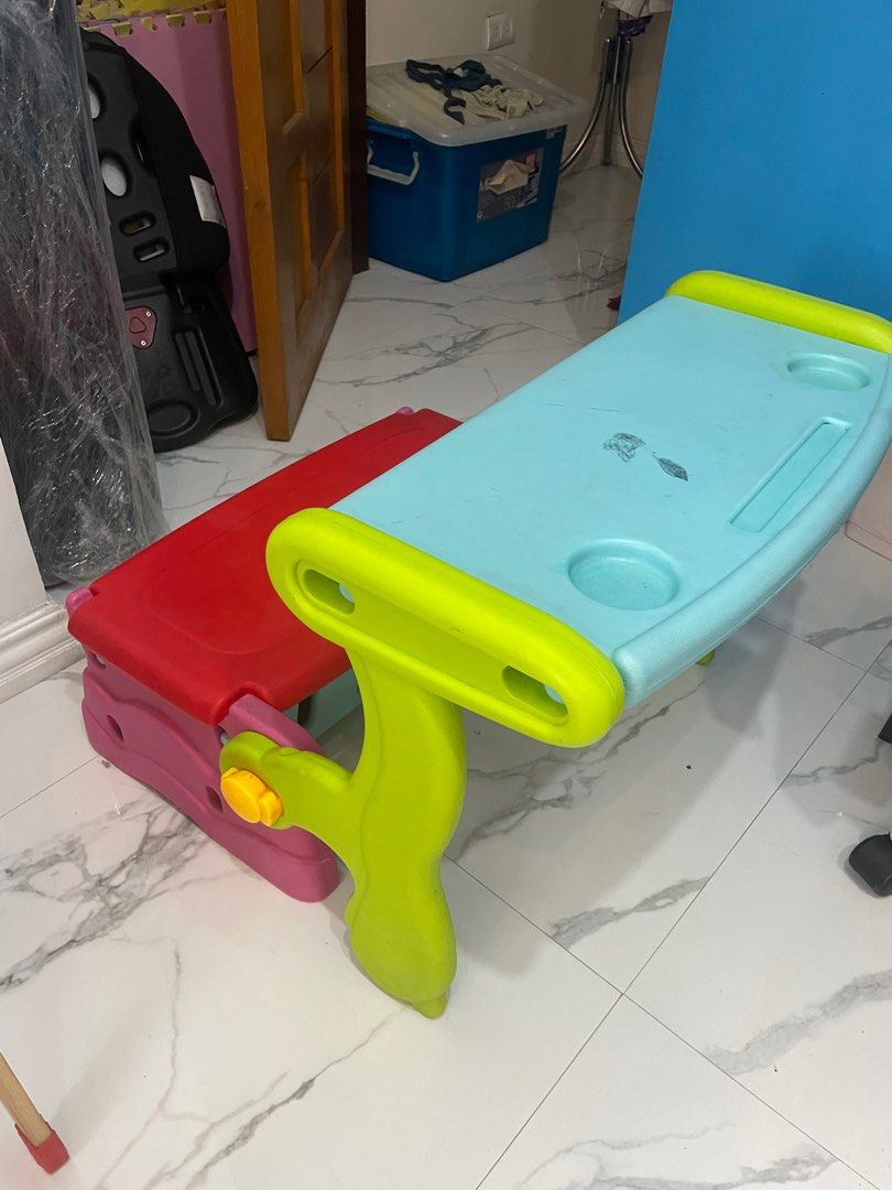Toddler Bench and Table with Storage, Babies & Kids, Baby Nursery ...