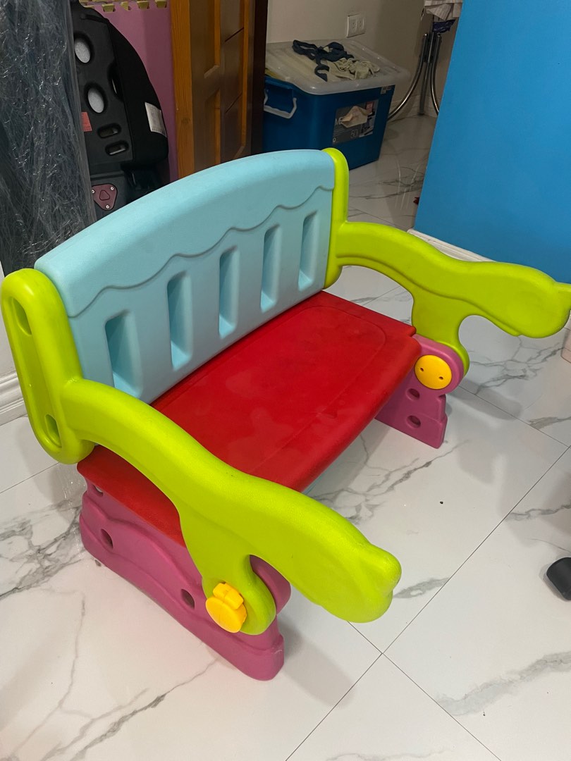 Toddler Bench and Table with Storage, Babies & Kids, Baby Nursery ...