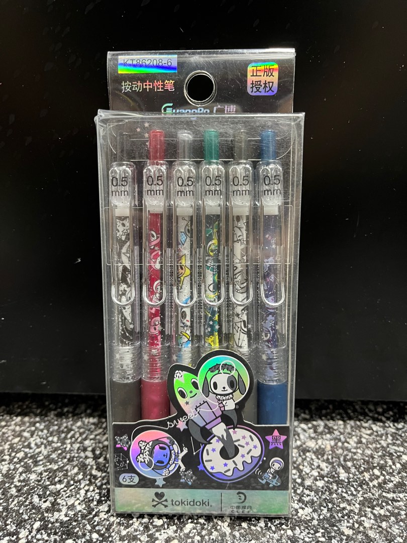 Tokidoki Pen Set, Hobbies & Toys, Stationery & Craft, Stationery ...