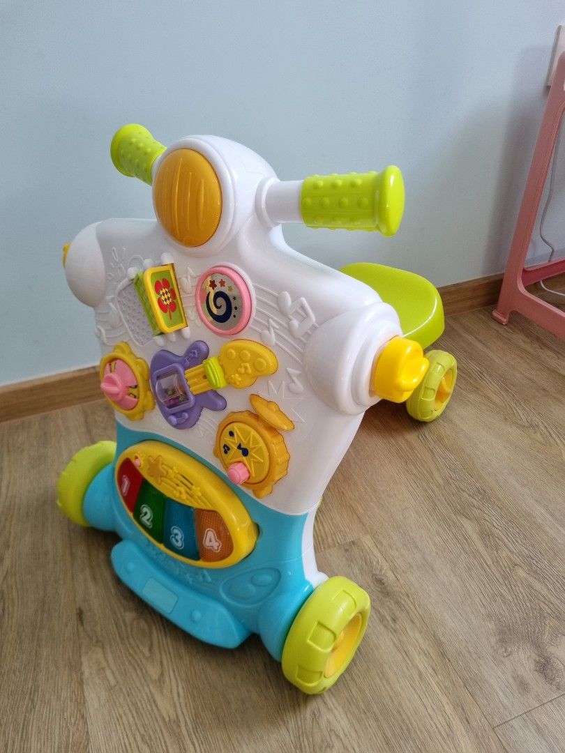 Top Tots 3 in 1 Walker Ride On, Babies & Kids, Infant Playtime on Carousell