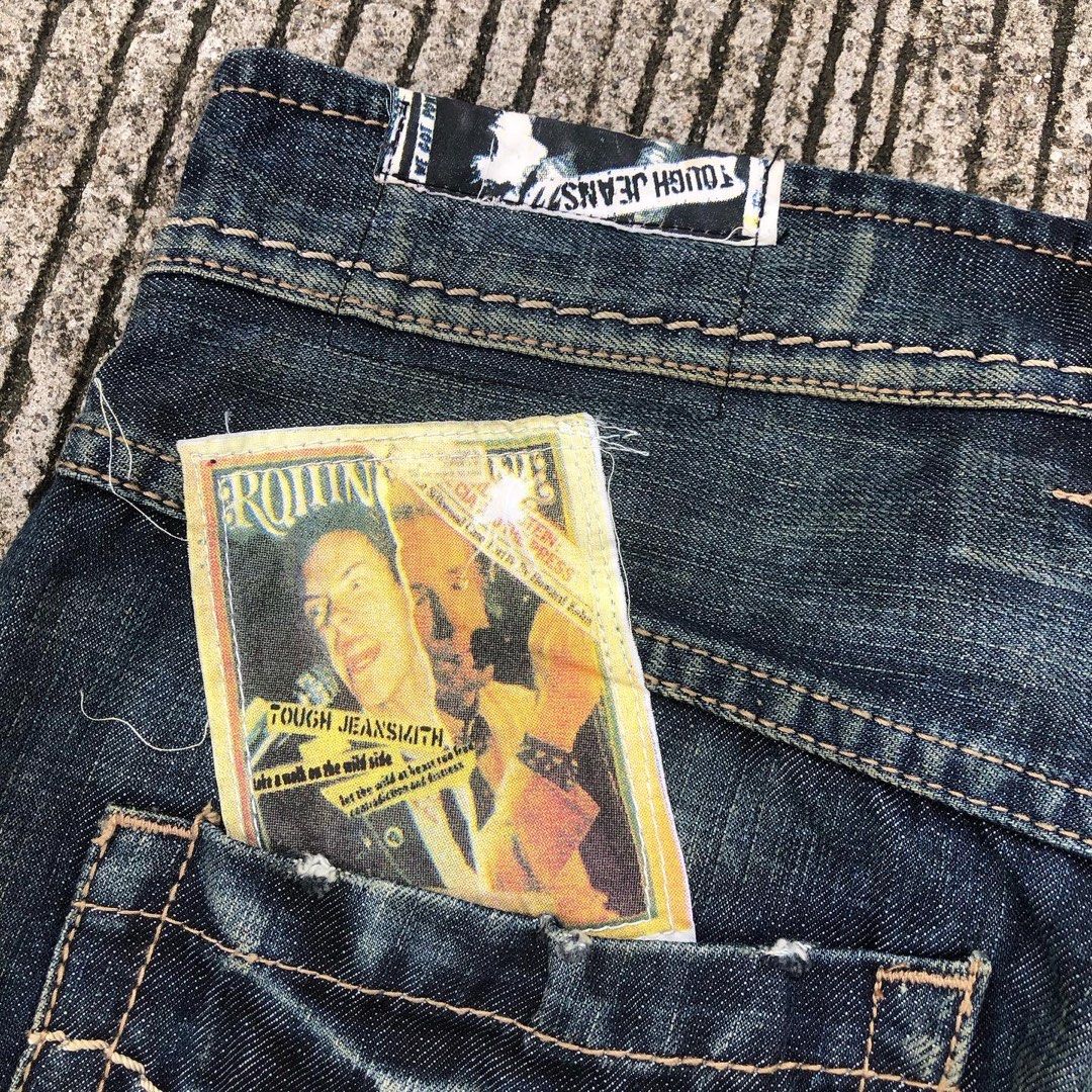 TOUGHJEANS X SID VICIOUS & BAND PATCHES, Men's Fashion, Bottoms, Jeans on Carousell