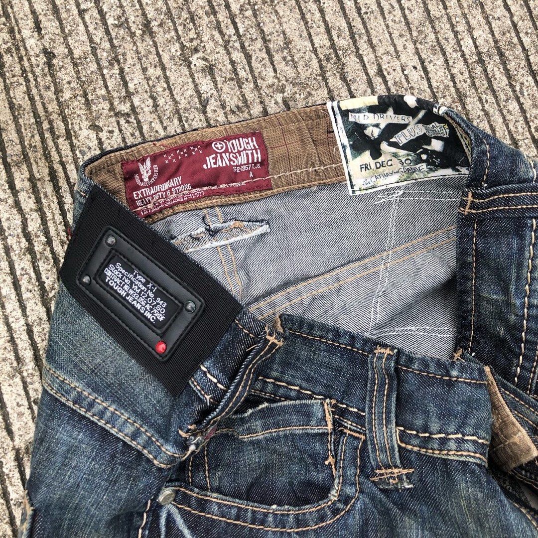 TOUGHJEANS X SID VICIOUS & BAND PATCHES, Men's Fashion, Bottoms, Jeans on Carousell