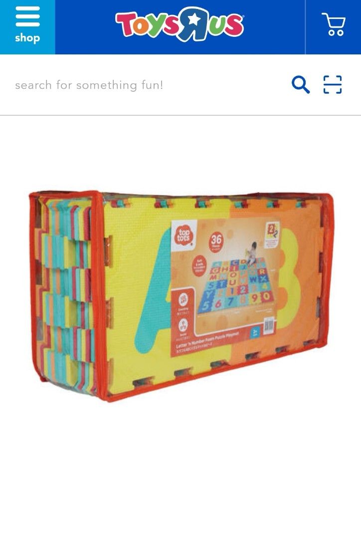 Toyrus children / kids alphabet puzzle playmat, Babies & Kids, Infant ...