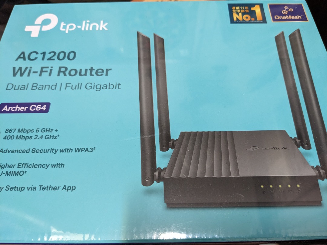 TP-link AC1200 Wi-Fi Router, 電腦＆科技, 電腦周邊及配件, Wifi及上網相關產品 - Carousell