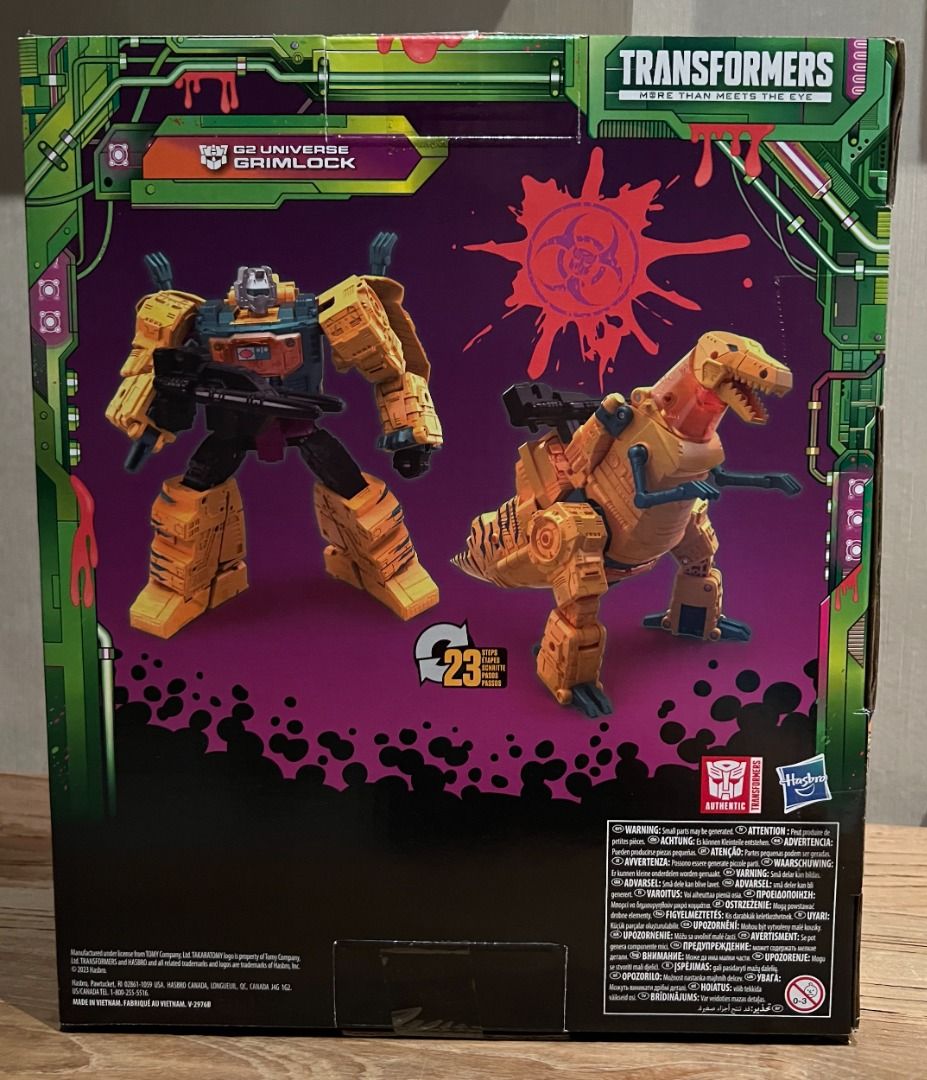 Transformers Legacy Evolution Leader Class G2 Universe Grimlock ...