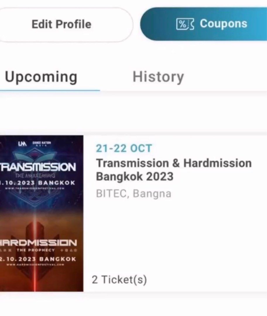 Transmission Bangkok, 2023, Tickets & Vouchers, Event Tickets on Carousell
