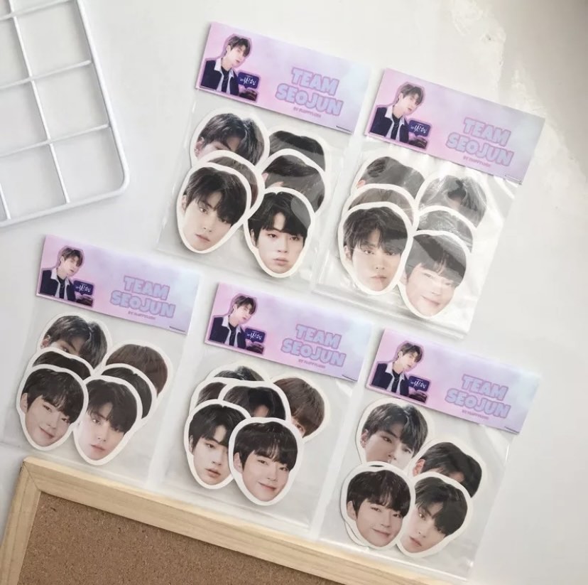 TRUE BEAUTY FANMADE-STICKERS #TEAMSEOJUN Hwang In Youp, Hobbies & Toys ...