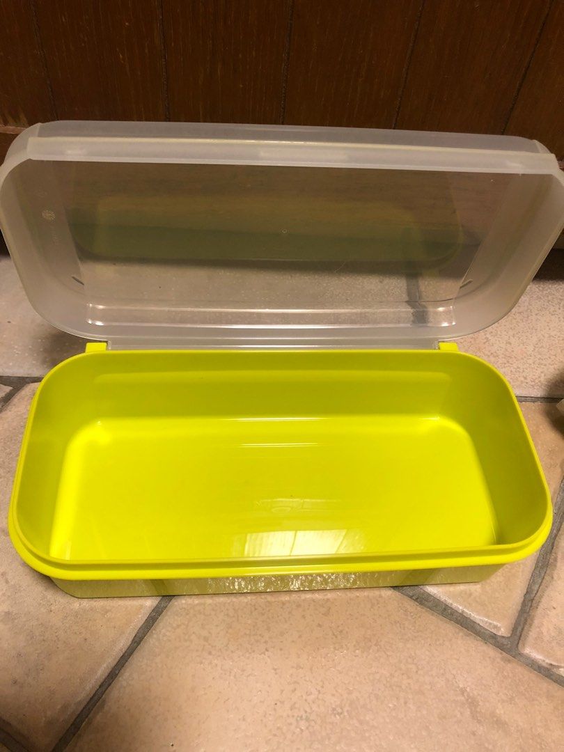 Tupperware Mini Line Signature 980 ml, Furniture & Home Living ...