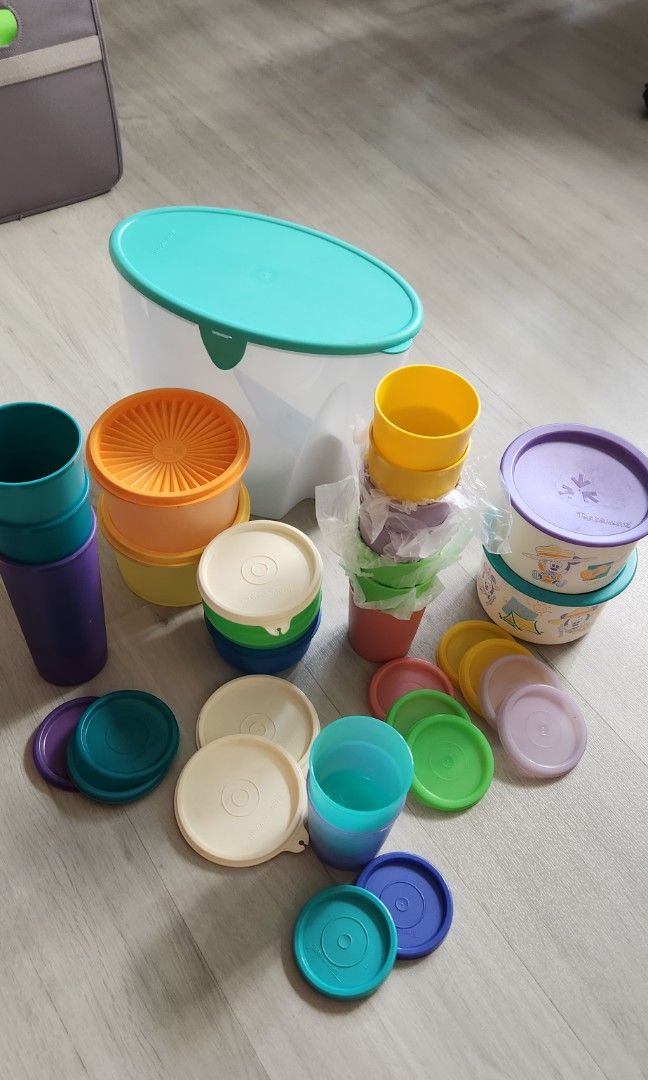 Tupperware misc. containers, Furniture & Home Living, Kitchenware ...