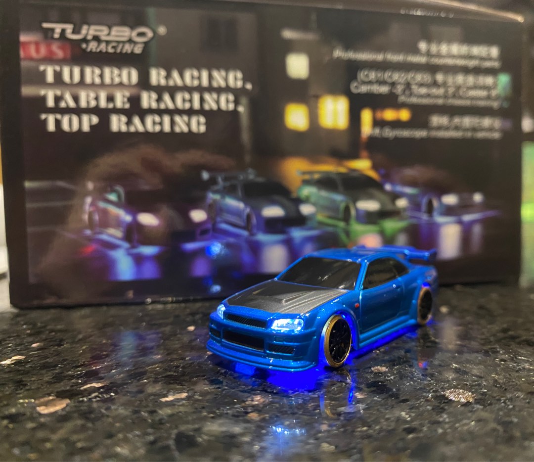Turbo Racing Rc drift car 1/76, Hobbies & Toys, Toys & Games on Carousell
