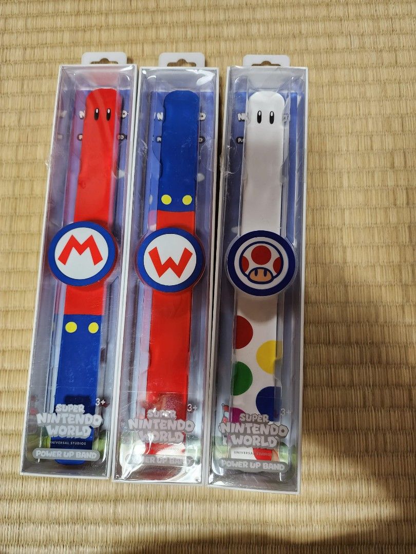 Universal Studio USJ Mario Watch Power-up Bands 日本環球影城Mario 手錶, 興趣及遊戲 ...