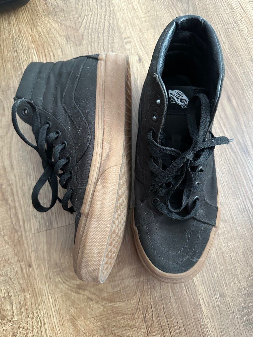 Vans Highcut Gum sole, Men's Fashion, Footwear, Sneakers on Carousell