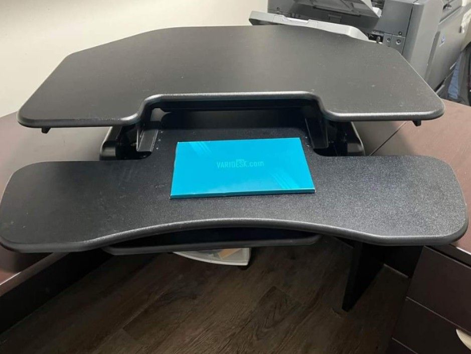 Varidesk Cube Corner 36, Furniture & Home Living, Furniture, Tables ...