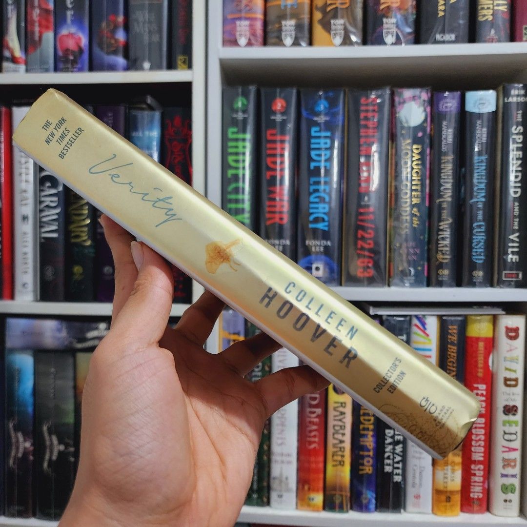 Verity by Colleen Hoover (Collector's Edition, Hardbound), Hobbies ...