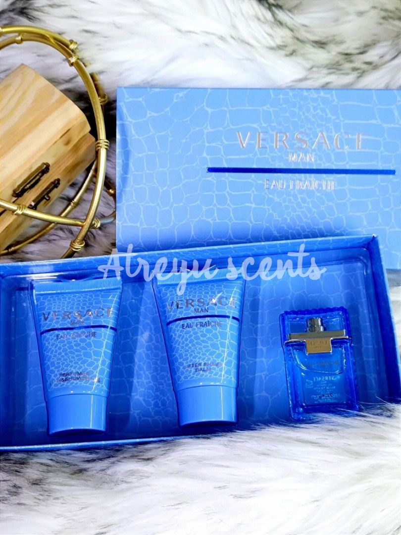 Versace Man 3 PIECE TRAVEL SET on Carousell