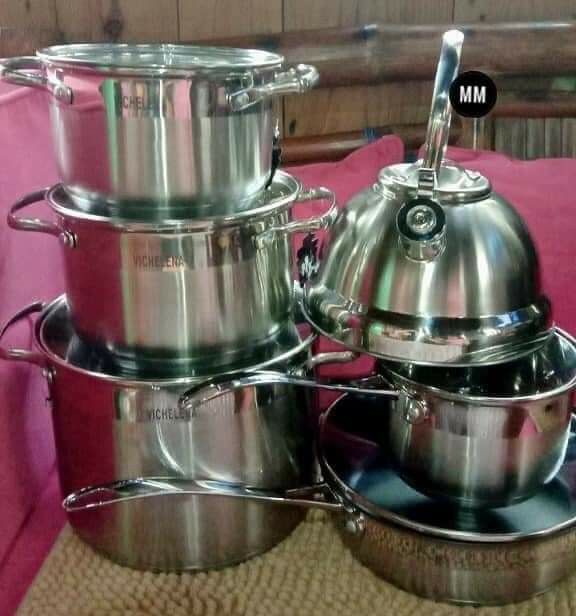 Vichelena cookware set, Furniture & Home Living, Kitchenware ...