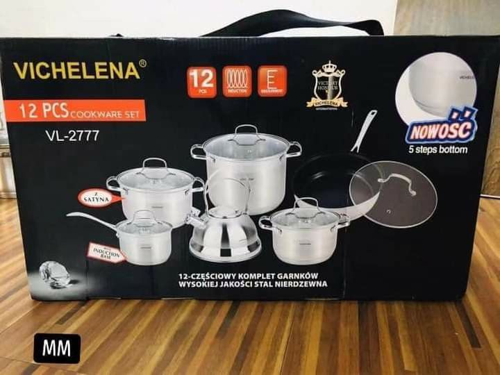 Vichelena cookware set, Furniture & Home Living, Kitchenware ...