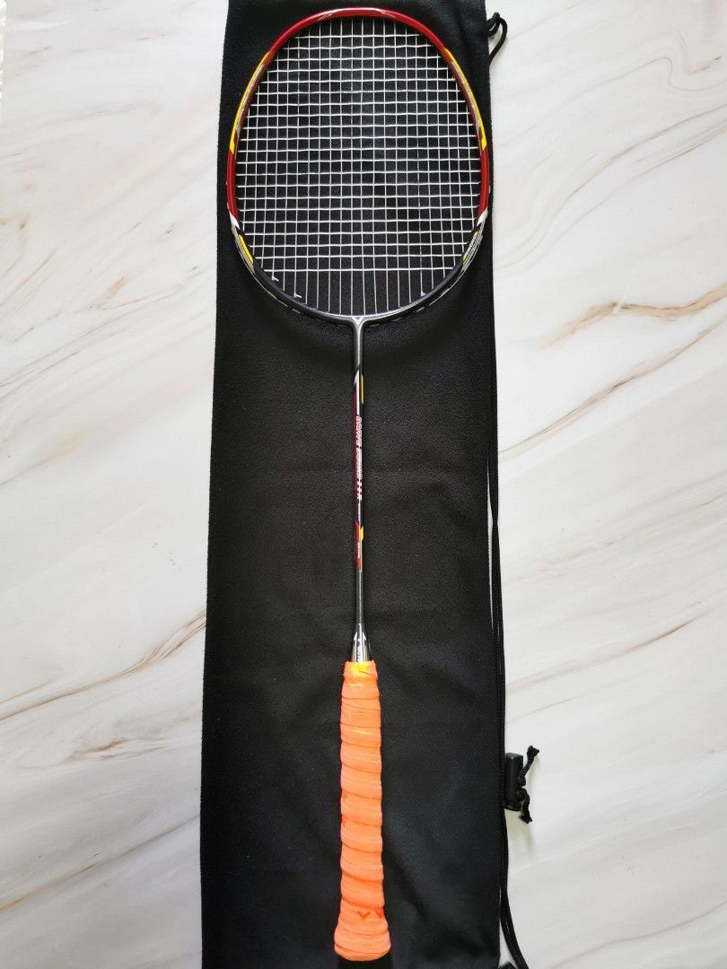 Victor Brave Sword 11 R BS 11R Badminton Racket, Sports Equipment ...