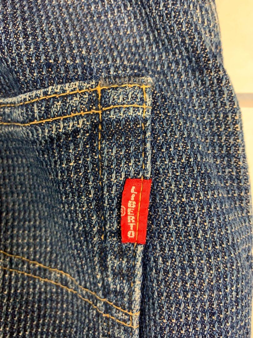 Vintage Liberto Denim, Men's Fashion, Bottoms, Jeans on Carousell