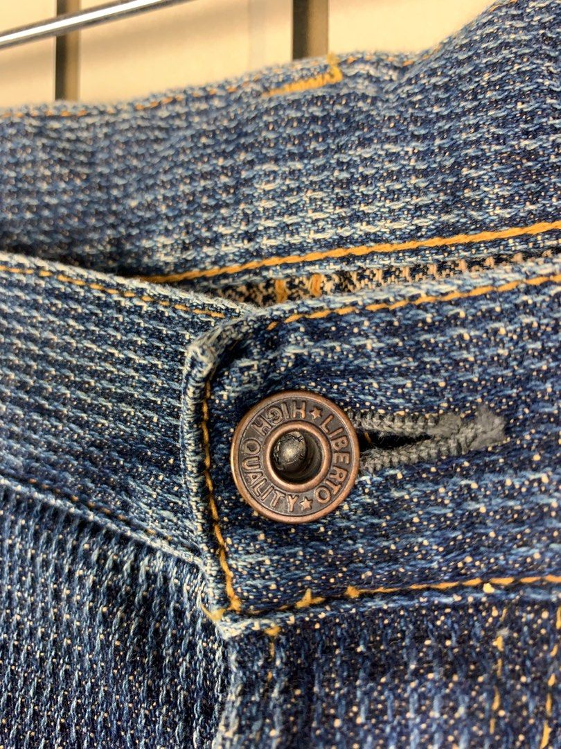 Vintage Liberto Denim, Men's Fashion, Bottoms, Jeans on Carousell