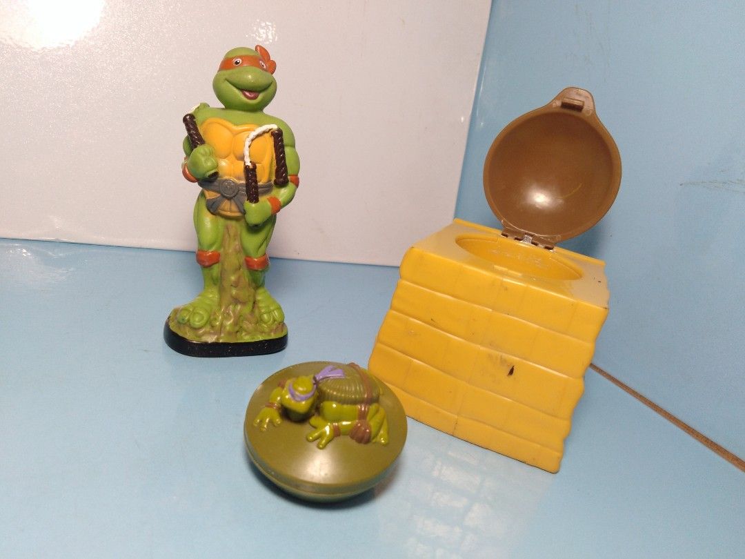 Vintage Ninja Turtles Set, Hobbies & Toys, Toys & Games on Carousell