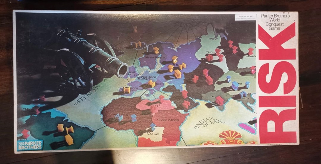 Vintage Risk Board Game, Hobbies & Toys, Toys & Games on Carousell