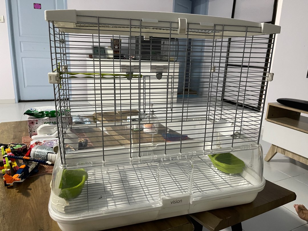 Vision Bird cage, Pet Supplies, Homes & Other Pet Accessories on Carousell