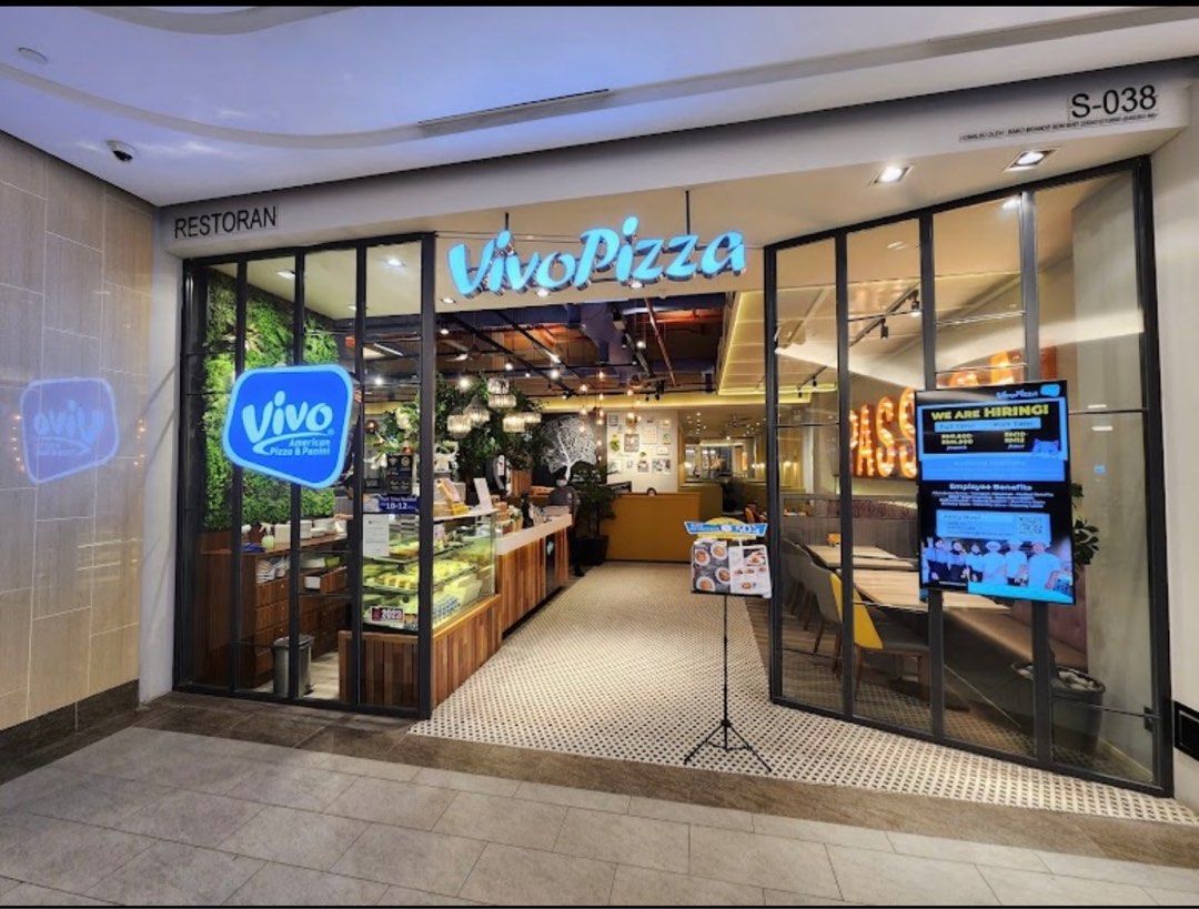 Vivo Pizza Vouchers - JB, The Mall Mid-Valley Southkey, Tickets ...