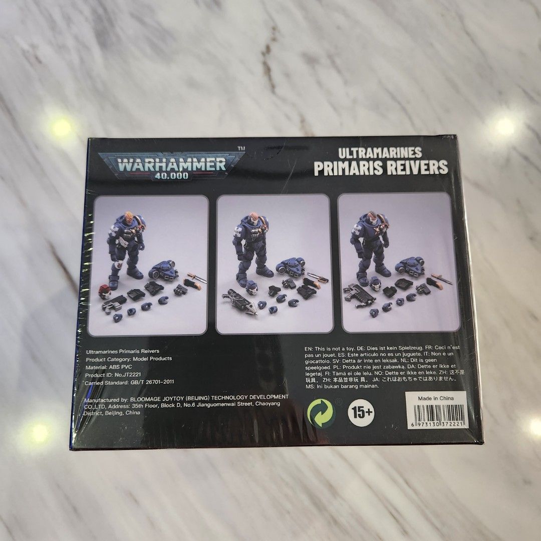 Warhammer 40k Joytoy Ultramarines Primaris Reivers MISB, Hobbies & Toys ...