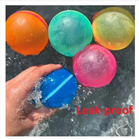 Water Ball Automatic Refill Balloon Capsule Magnetic Self-Sealing Water ...