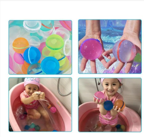 Water Ball Automatic Refill Balloon Capsule Magnetic Self-Sealing Water ...
