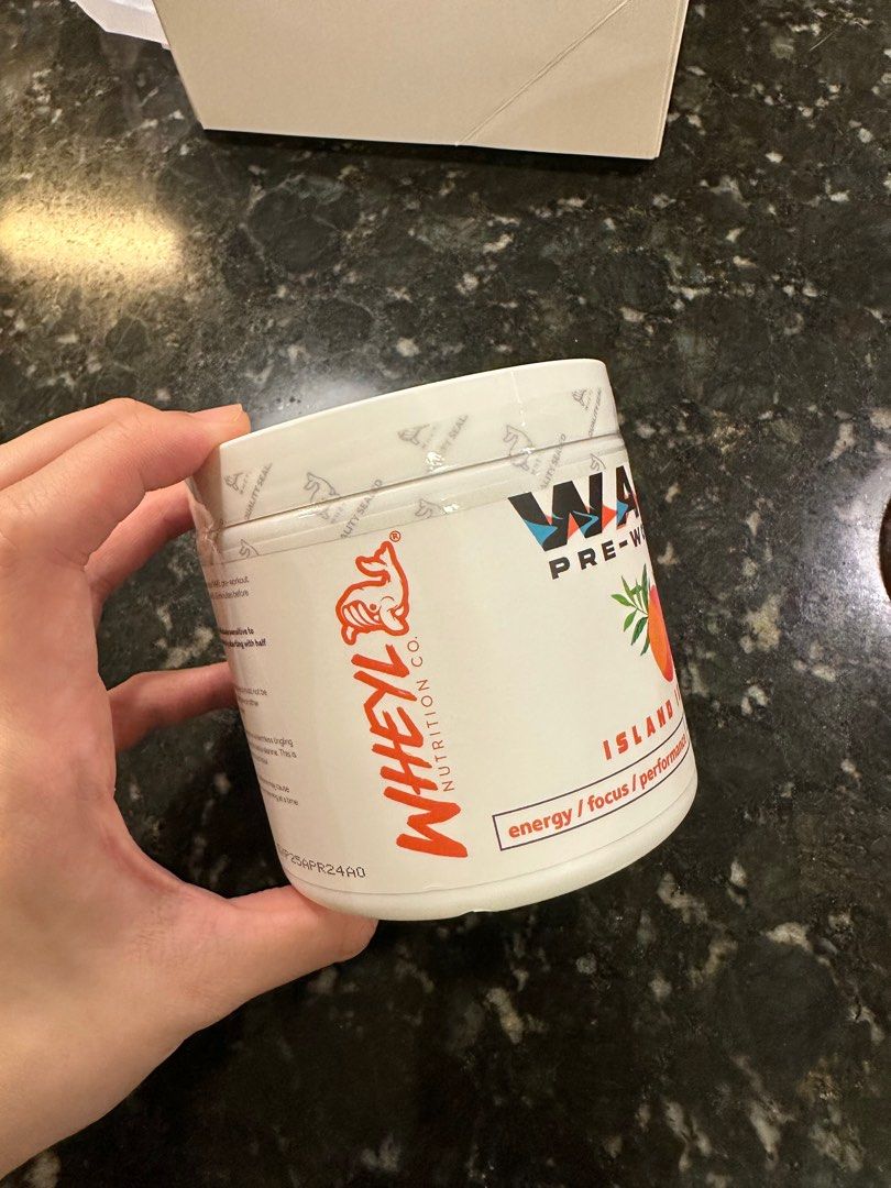 Wheyl Wake Pre Workout (NEW), Health & Nutrition, Health Supplements ...