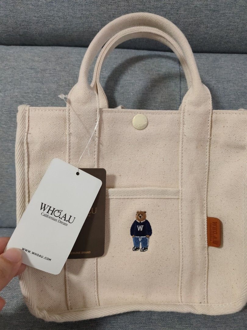 Whoau small sling tote bag, Women's Fashion, Bags & Wallets, Cross-body ...