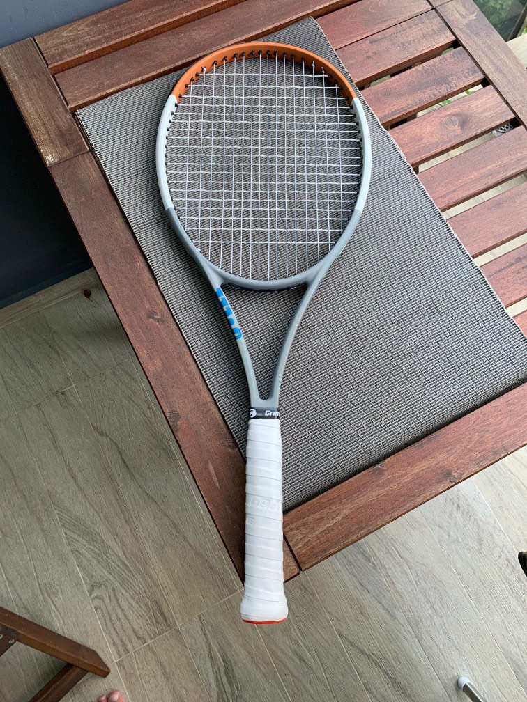 WILSON BLADE 98 v7 ROLAND GARROS L3, Sports Equipment, Sports & Games ...