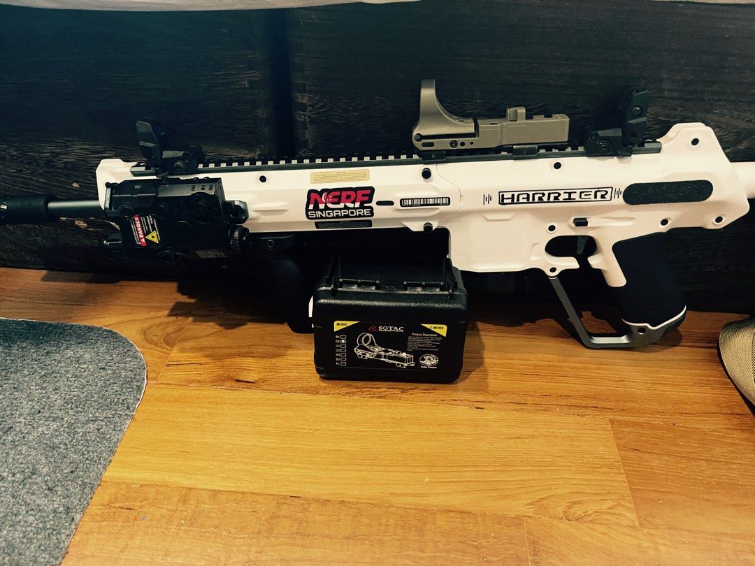 Worker harrier nerf mod, Hobbies & Toys, Toys & Games on Carousell