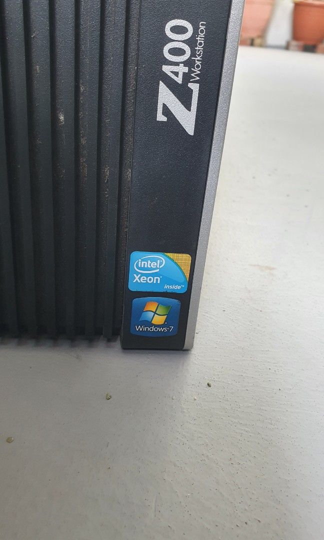 HP Z400 Desktop Workstation PC Computer CPU with Quad Core Xeon, Computers & Tech, Desktops on ...