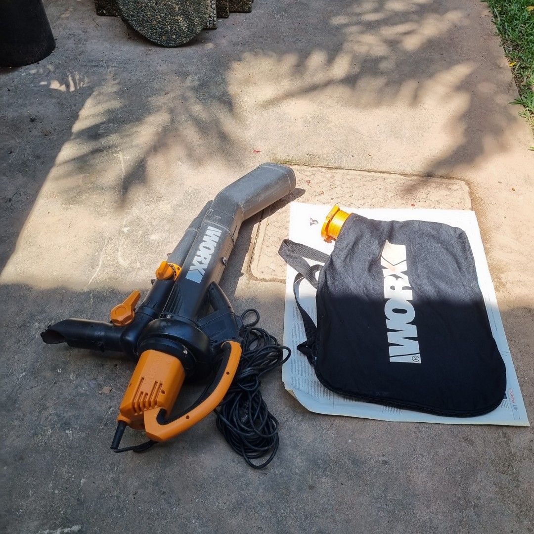 Worx vacuum blower and mulcher, Furniture & Home Living, Gardening ...