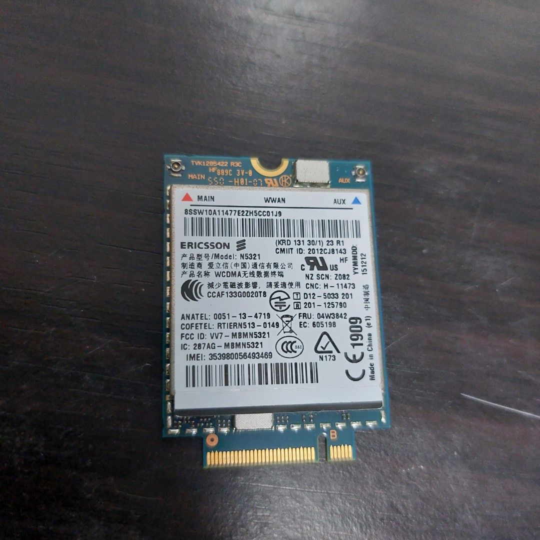 WWAN card, Computers & Tech, Parts & Accessories, Networking on Carousell