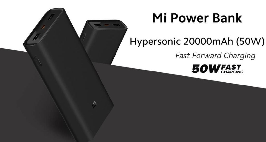 XIAOMI 20000MAH 50W FAST CHARGE POWERBANK, Mobile Phones & Gadgets, Mobile & Gadget Accessories ...