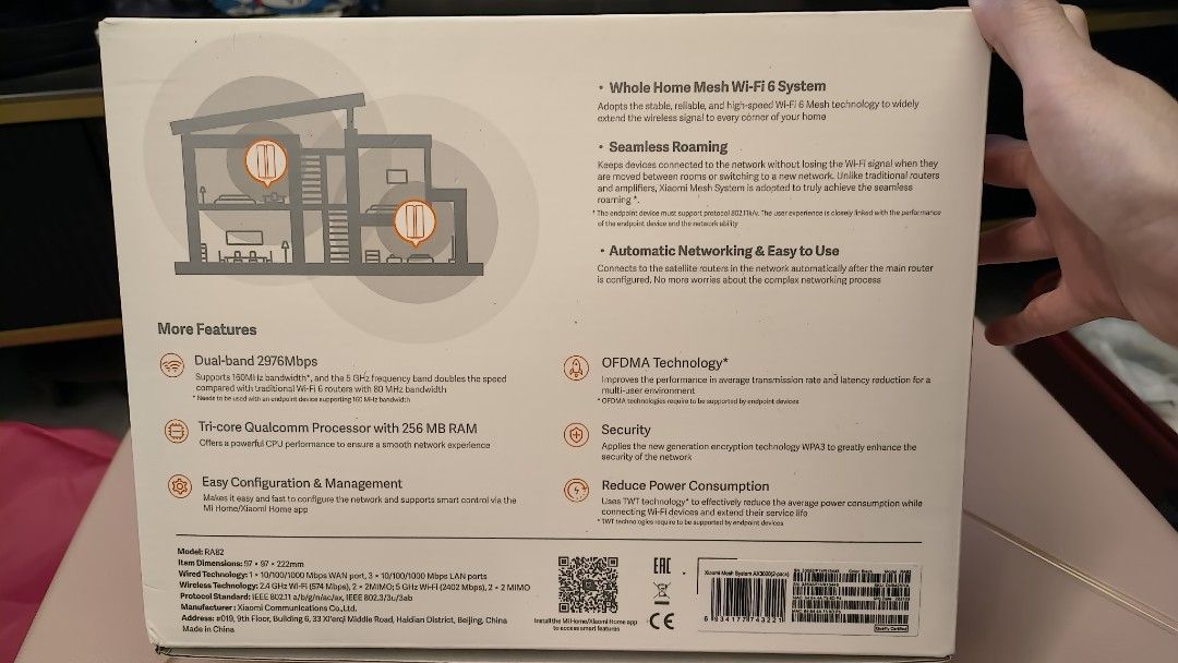 Xiaomi Mesh System AX3000 (2 pack), Computers & Tech, Parts ...