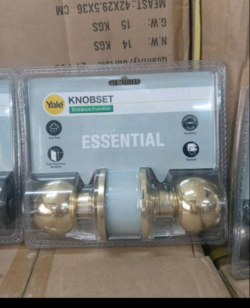 YALE ESSENTIAL SERIES LOCKSETS MEDIUM DUTY CYLINDRICAL LOCKSET ;100,000 ...