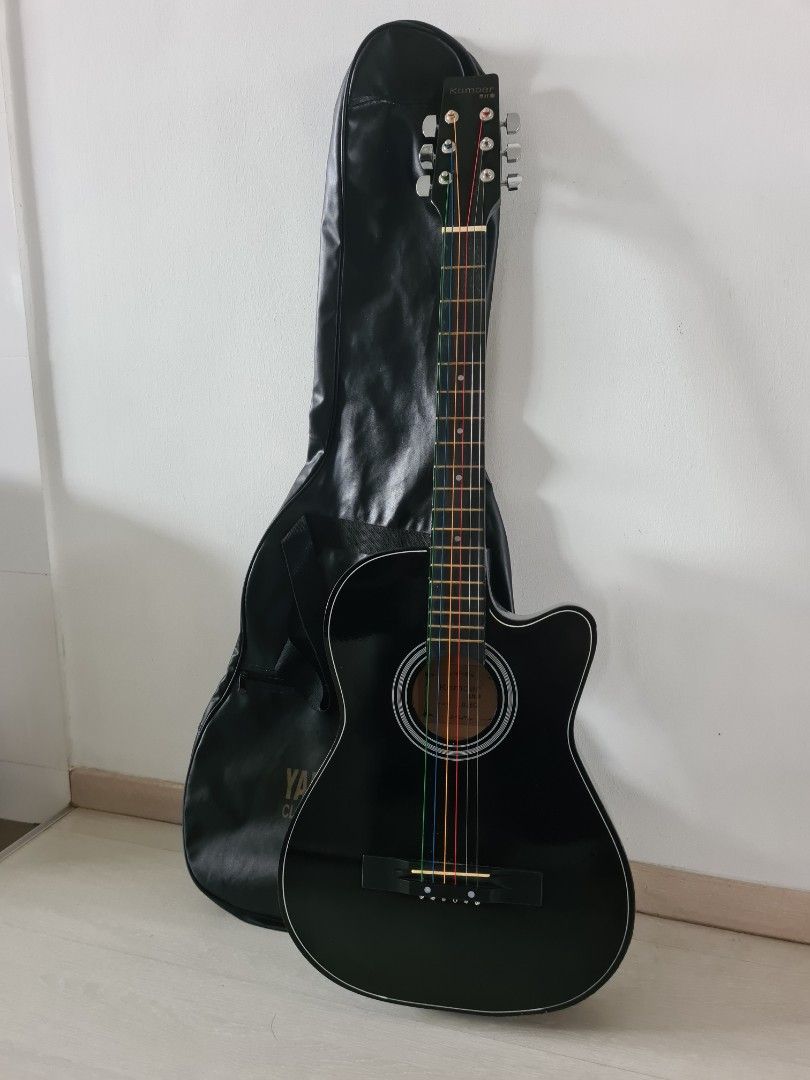 YAMAHA Acoustic guitar model 038C, Hobbies & Toys, Music & Media, Musical Instruments on Carousell