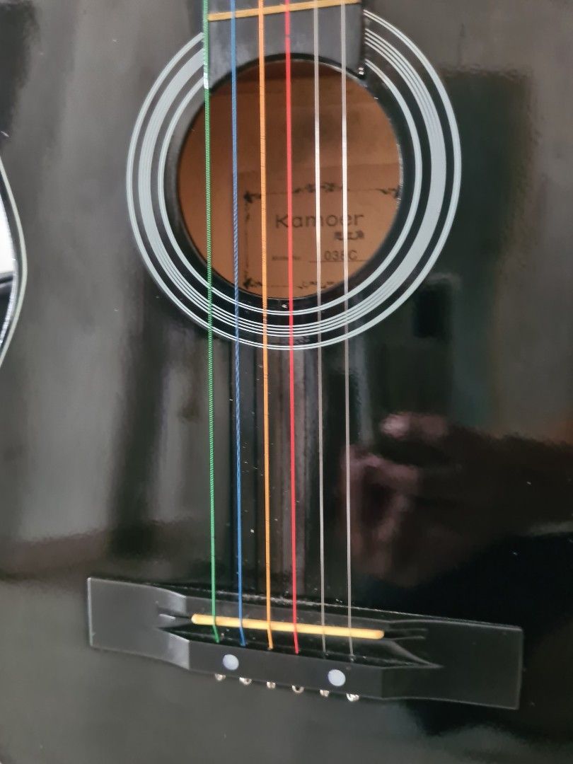 YAMAHA Acoustic guitar model 038C, Hobbies & Toys, Music & Media, Musical Instruments on Carousell