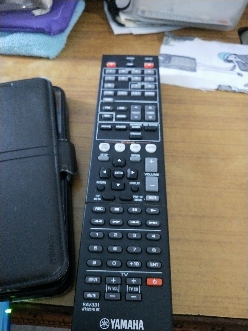 Yamaha AVR remote controller, TV & Home Appliances, TV & Entertainment, Entertainment Systems ...