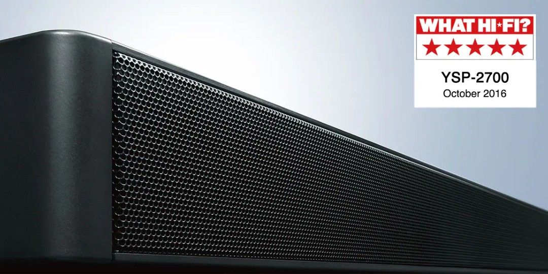 Yamaha YSP 2700 Soundbar with Subwoofer, Audio, Soundbars, Speakers ...